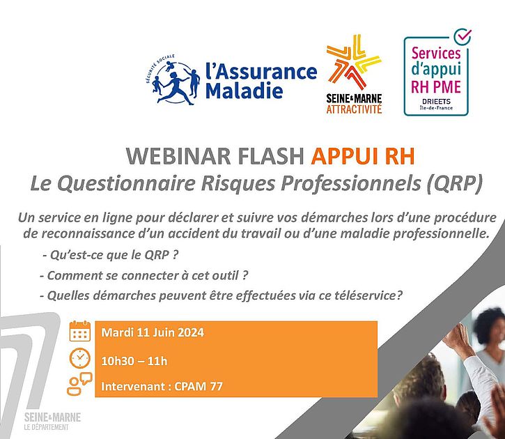 Webinar RH - Le Questionnaire Risques Professionnels - Melun Val de ...