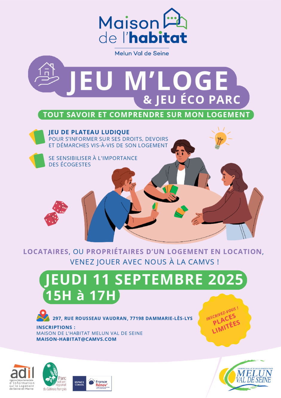 Jeu M'loge et Jeu Éco Parc - Melun Val de Seine Communauté d'Agglomération